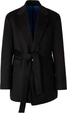 SETCHU Mantel mit Klappentaschen - Schwarz