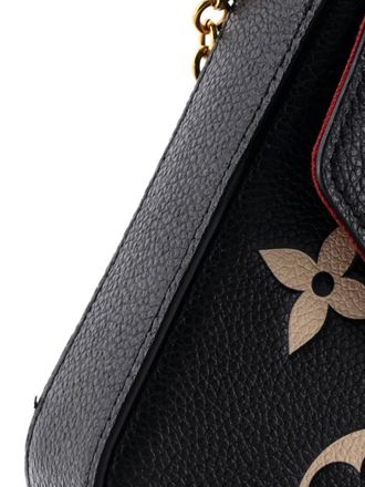 Louis Vuitton Felicie Pochette Bicolor Monogram Empreinte Giant crossbody bag - Noir
