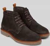 Marc O'Polo Boots aus Rindvelours mit Kreppsohle