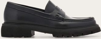 Ferragamo Herren Penny-Loafer Schwarz Gr&ouml;&szlig;e 40.5