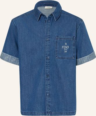 Fendi Jeanshemd blau