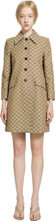 Gucci GG Cotton Canvas Coat