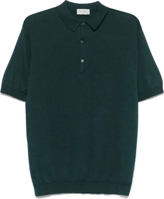John Smedley Homme, Tops, Vert, Taille: XL Pull Polo Vert