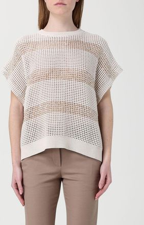 Brunello Cucinelli Pull BRUNELLO CUCINELLI Femme couleur Beige