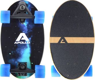 Apollo Barrel Board | Praktischer Cruiser für Pendler | Flink und kompakt | Mini Longboard für unterwegs | Perfekt für Anfänger | Smartes Brett für die City 