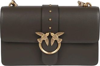 Pinko Pinko, Femme, Sacs, Vert, Taille: ONE Size Love One Classic Bag