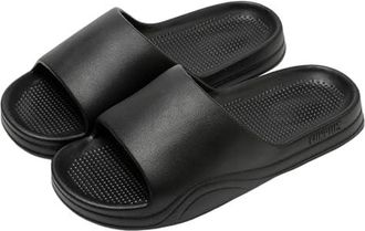 Generic cfpqv Sandales de bain confortables pour femme - Semelle &eacute;paisse - Super douces - Chaussures de bain plates - Chaussures nuages - Sandales ultra l&eacute;g&egrave;r