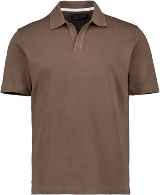 Marc O'Polo Herren Polo-Shirt braun