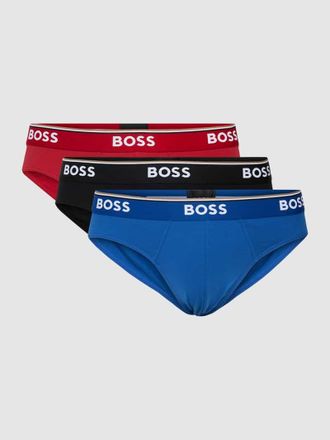 HUGO BOSS Slip mit Label-Details im 3er-Pack Modell Power