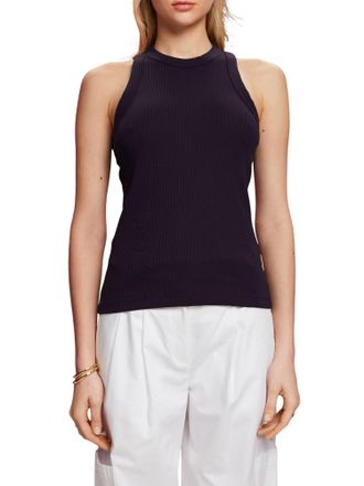 Esprit Damen 053CC1K305 T-Shirt, 400/NAVY, XXS