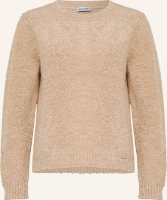 More & More More & More Boucl&eacute;-Pullover beige