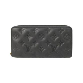 Louis Vuitton Portefeuille long (bi-pli) Pre-owned - Femme - Pre-owned - Noir - Taille: ONE Size