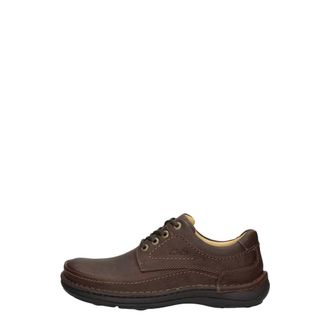 Clarks Homme, Chaussures, Brun, Taille: 41 1/2 EU Nature Three Laced Chaussures