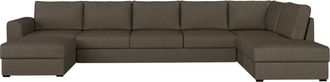Mirjan24 Ecksofa Wilma Large Premium, 2 Bettkasten und Schlaffunktion Schlafsofa Bettsofa Eckcouch Polsterecke Sofa Couch Wohnlandschaft (Manza 29, Seite: Rech