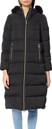 Geox Damen W Tabelya Down Coat, Black (BLACK), 42