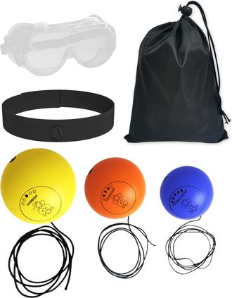 Generic Boxreflex-Ball für Kinder, Box-Reflex-Ball - Kopfband-Set mit Boxreflexball | Koordinationstrainingswerkzeug - Hand - Box-Trainingsausrüstung