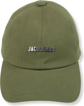 Jacquemus Homme, Accessoires, Vert, Taille: 60 CM Gadjo Cap