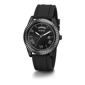 Guess Silikon Armbanduhr - - Accessories - Herren - Schwarzk - ONE SIZE