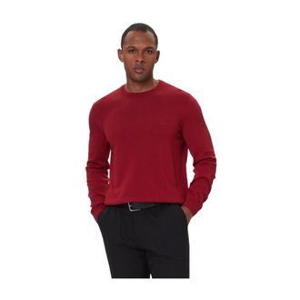 HUGO BOSS Homme, Pulls, Rouge, Taille: M Pull Ras du Cou