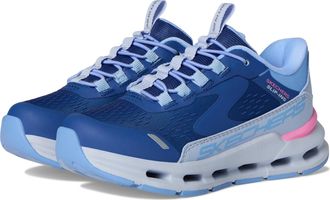 Skechers 303654L Schn&uuml;rhalbschuhe Sportboden M&auml;dchen Gr.37, Blau