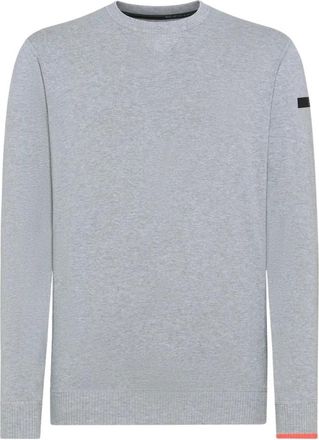 Roberto Ricci Design Rrd, Homme, Pulls, Gris, Taille: L Maille Ronde Molletonn&eacute;e