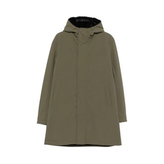 Herno Technischer Kapuzenmantel - - Jackets - Herren - Gr&uuml;n - M