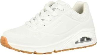 Skechers Femme Uno Stand Air Fashion-sneakers, Blanc, 36.5 EU