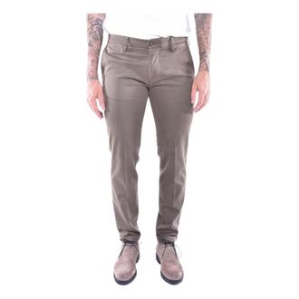 Re-hash Zeitlose Eleganz Chino-Hose Mucha - - Trousers - Herren - Braun - W35