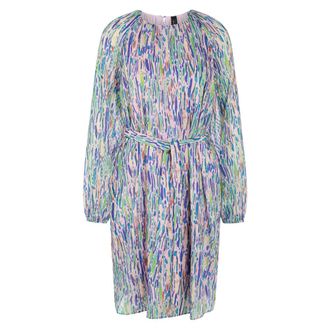 Marc Cain Femme, Robes, Multicolore, Taille: 40 FR Kleid mit Bindeg&uuml;rtel