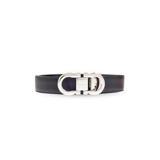 Ferragamo Wendeg&uuml;rtel mit Logo - - Accessories - Herren - Blau - 90 CM