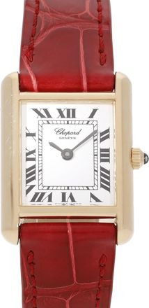 Chopard Uhr - Tank - Gr. unisize - in Wei&szlig; - f&uuml;r Damen