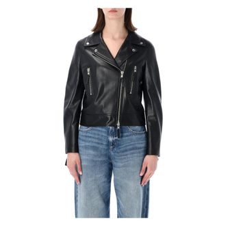 S.W.O.R.D 6.6.44 Classic Chiodo Jacket - - Jackets - Damen - Schwarzk - L