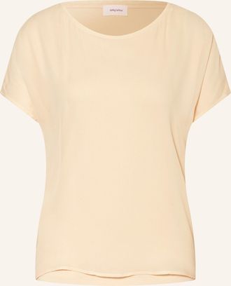Darling Harbour Darling Harbour Blusenshirt Im Materialmix beige