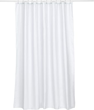 KELA Kela Laguna Duschvorhang, Polyester, Wei&szlig;, 180x200 cm