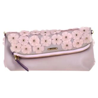 Burberry Pre-owned Gummi handtaschen - - Pre-owned - Damen - Lila - ONE SIZE