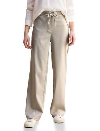 Cecil B378802 Pantalon à Jambes Larges, Beige désert mélangé, M / 30L Femmes