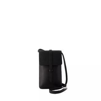 Ines De La Fressange Hobo Bags - Leonore Crossbody - Leather - Black - Gr. unisize - in Schwarz - für Damen