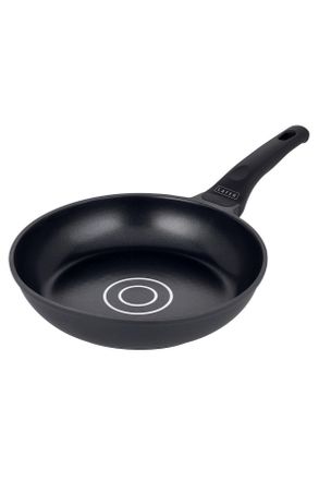 Lafer Bratpfanne Lafer, Schwarz, Metall, rund, antihaftbeschichtet, Kochen, Pfannen, Bratpfannen