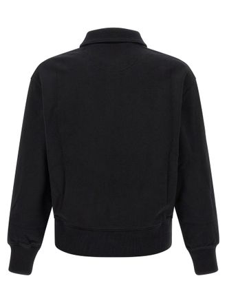 Maison Kitsun&eacute; Profile Fox Sweatshirt - Black