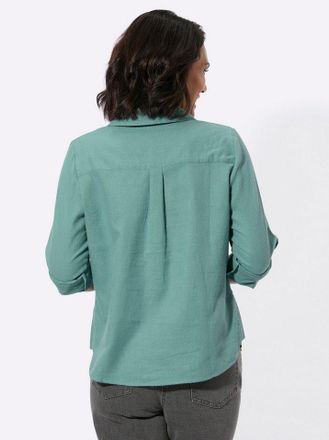 Witt Klassische Bluse Flanell-Bluse Langarm