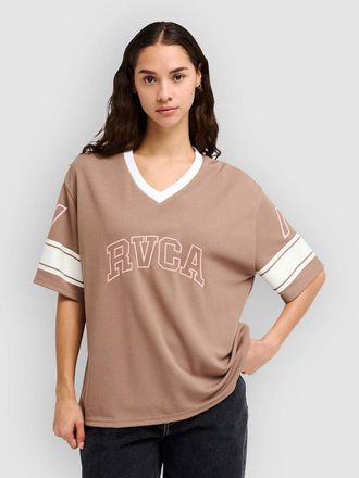 Rvca Jersey T-Shirt cocoa