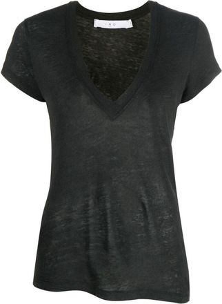 Iro V-neck Short-sleeve T-shirt
