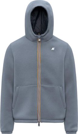 K-Way Jack Spacer Nylon Double - - Sweatshirts & Hoodies - Herren - Blau - S