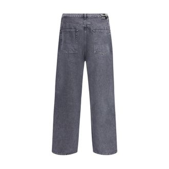 Our Legacy Mens Black Cotton Relaxed Fit Jeans Clothing