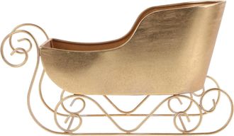 Valiclud Kleiner Eisenschlitten Weihnachtsdeko f&uuml;r Schreibtisch Festliche Tischdekoration und Weihnachtsschmuck Vielseitige Schlittenverzierung f&uuml;r Weihnachtsf