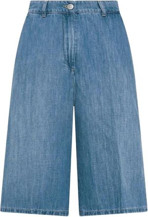 Seventy Femme, Jeans, Bleu, Taille: 36 FR Wide Jeans