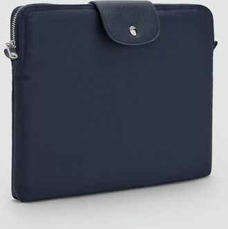 Mango Laptop-Hülle aus Nylon marineblau - Damen - Einheitsgröße - MANGO