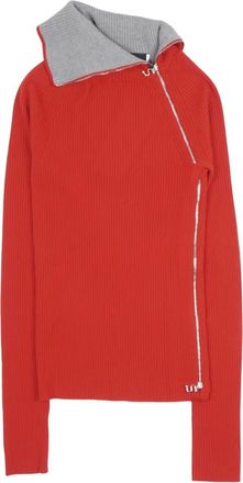 Max Mara Femme, Pulls, Rouge, Taille: 38 FR Col roul&eacute;s
