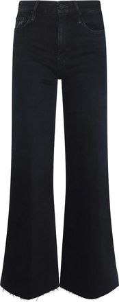 Mother Straight Leg Jeans - Schwarz