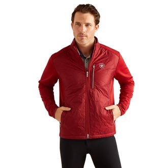 Ariat Mens Fusion Insulated Jacket Long Sleeve in Sun-Dried Tomato, Size 2X-Large, by Ariat